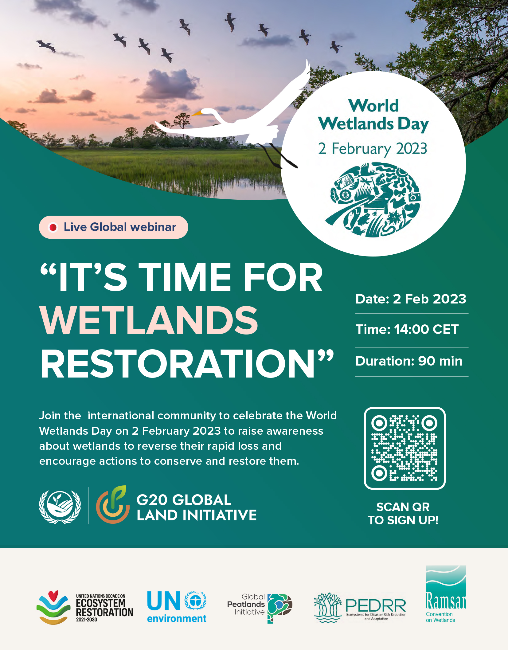 Webinar World Wetlands Day Webinar World Wetlands Day