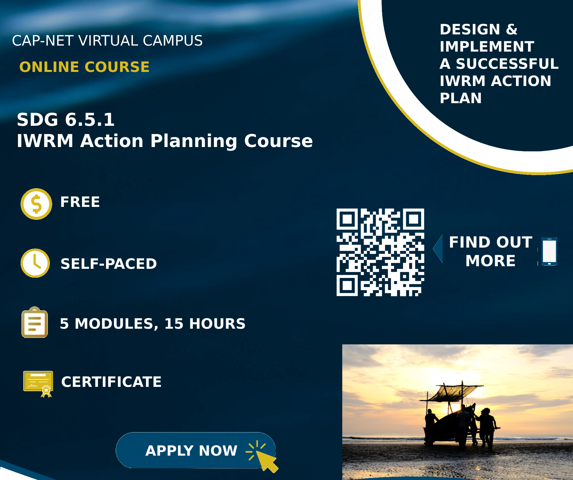 SDG 6.5.1 IWRM Action Planning Course - 2025 edition