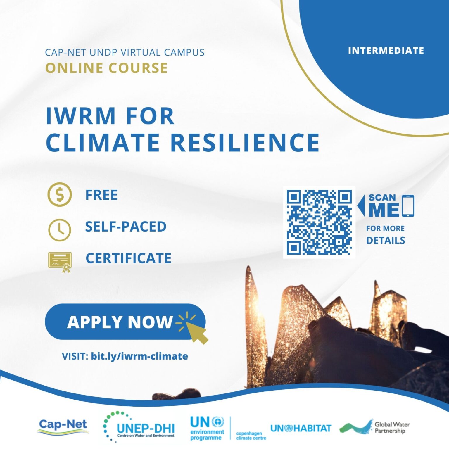 2025 edition of online course: IWRM for Climate Resilience