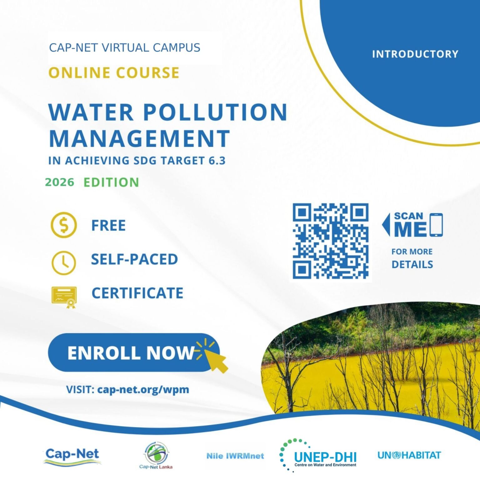 2026 edition: Online course on Water Pollution Management in Achieving ...